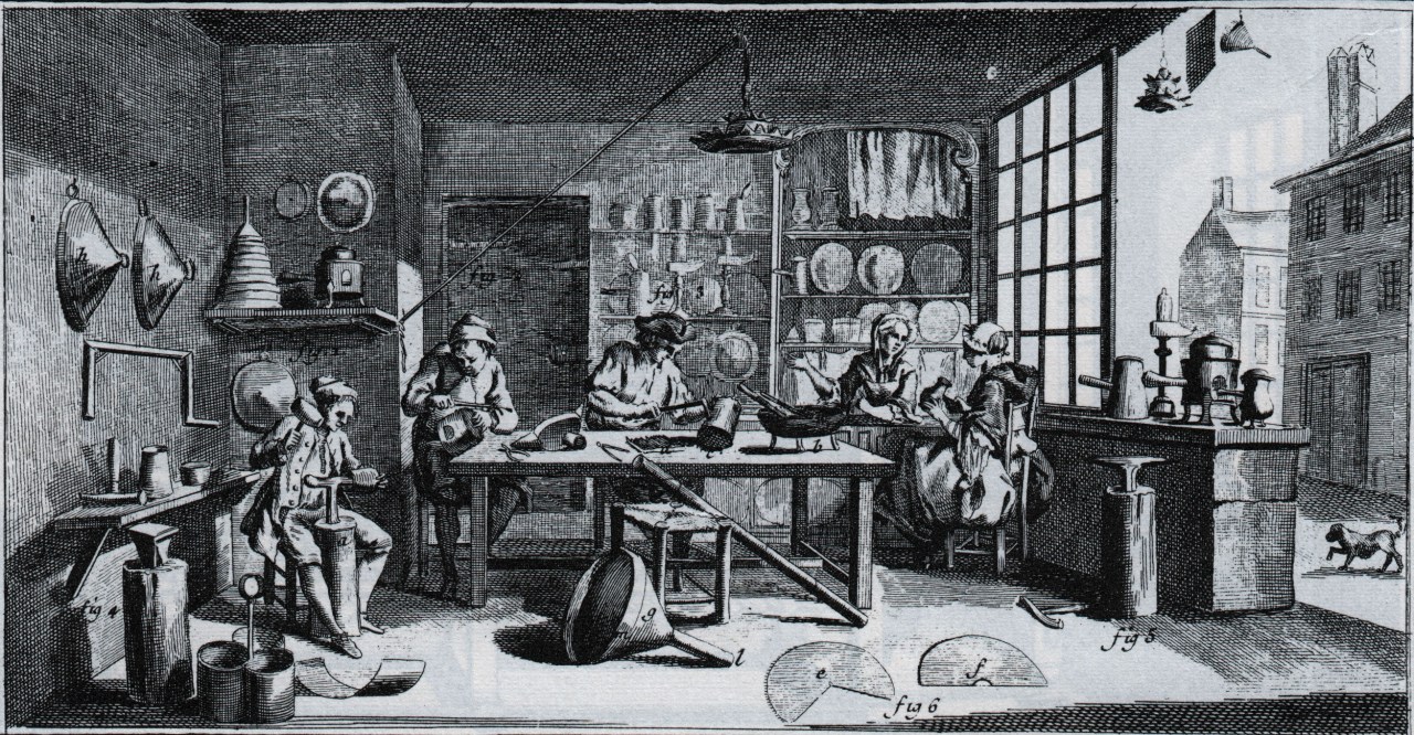 The Tinsmiths, 1763 – Preindustrial Craftsmanship