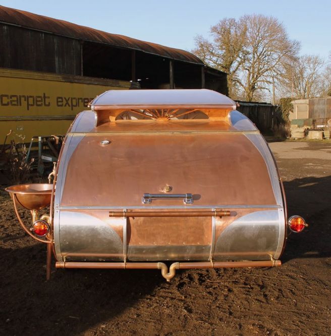 A Steampunk Teardrop Camper – Preindustrial Craftsmanship
