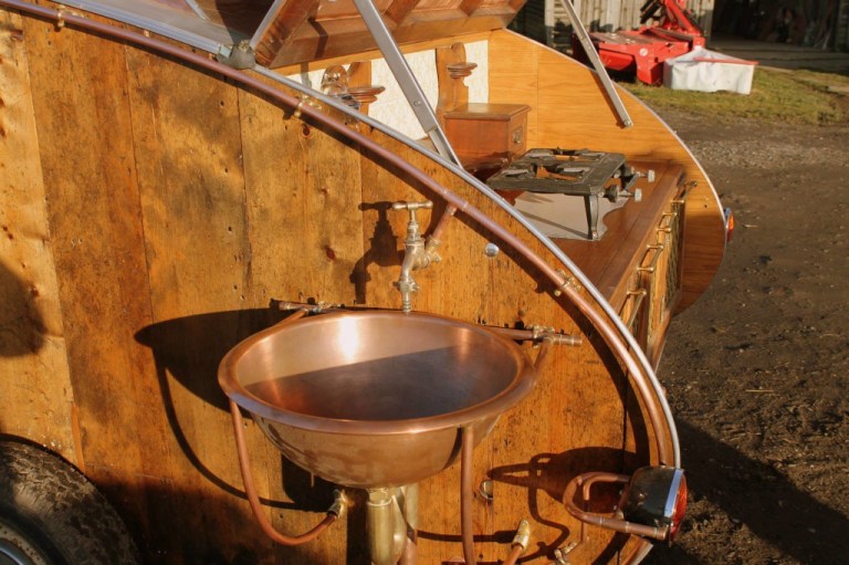 A Steampunk Teardrop Camper – Preindustrial Craftsmanship