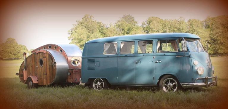 A Steampunk Teardrop Camper – Preindustrial Craftsmanship