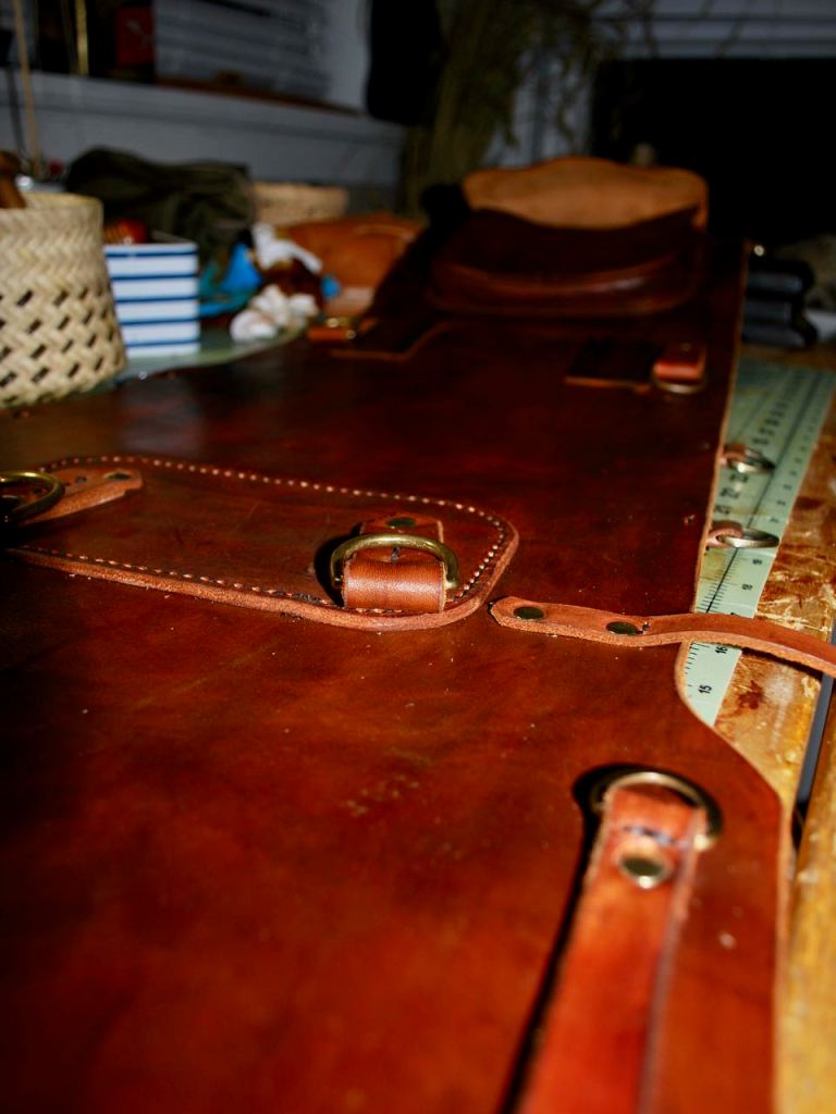 Leather Knapsack Prototype – Preindustrial Craftsmanship